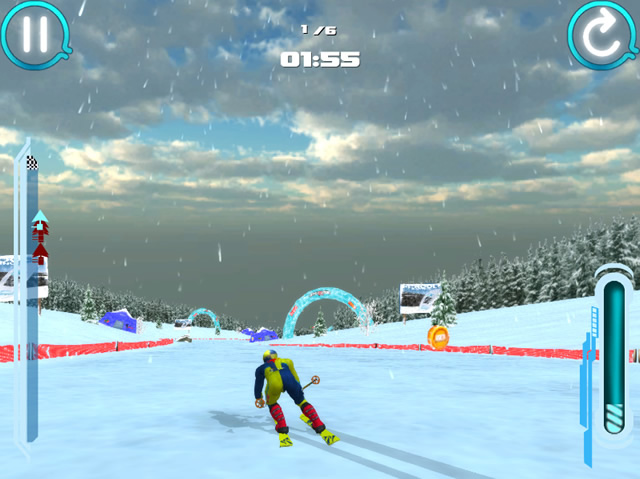 Jouer à Alpine Ski Master - Jeux gratuits en ligne avec Jeux.org