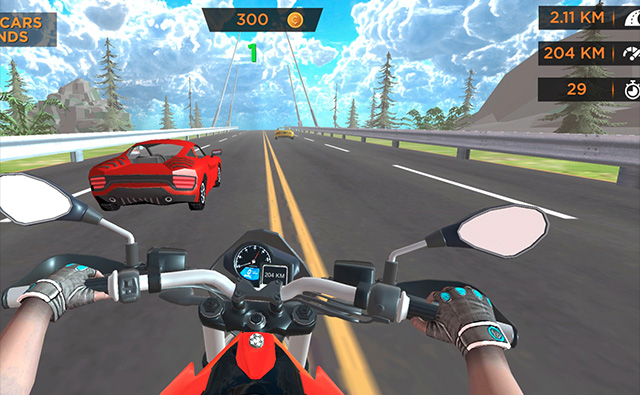 Jouer à Traffic Rider Moto Bike Racing - Jeux gratuits en ligne avec Jeux.org