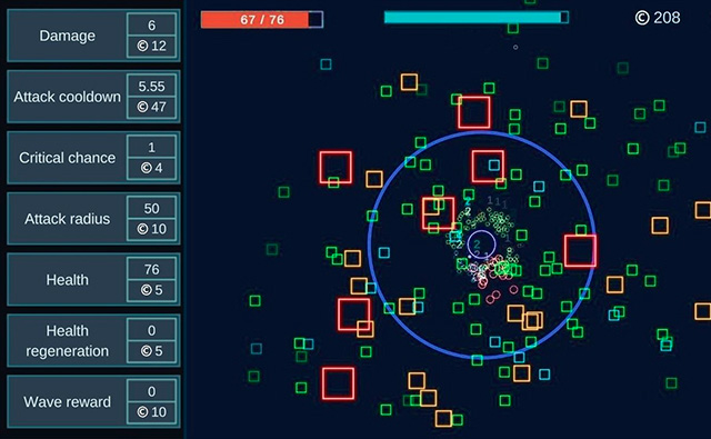 Jouer à Geometry Wars - Idle Tower Defense - Jeux gratuits en ligne ...