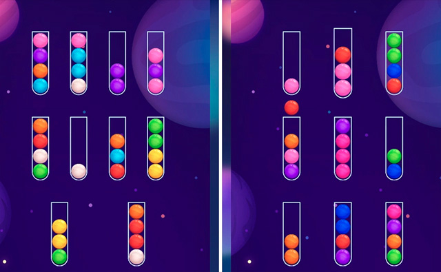 Jouer à Color Sort Mania - Jeux gratuits en ligne avec Jeux.org
