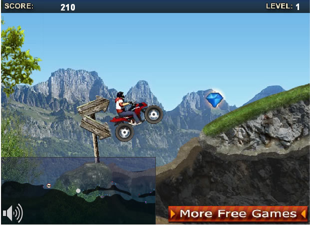 Jouer à Mountain ATV - Jeux gratuits en ligne avec Jeux.org