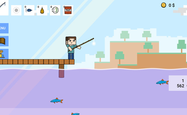 Jouer à Noob fun fishing - Jeux gratuits en ligne avec Jeux.org