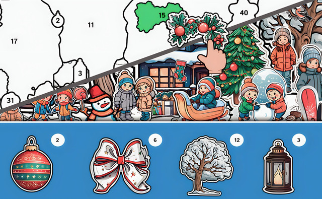 Jouer à Sticker Book Puzzle - Color By Number - Jeux gratuits en ligne ...