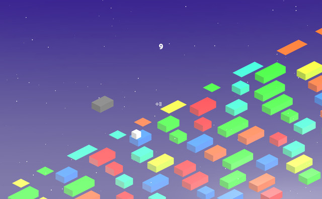 Jouer à Jumping Cube - Endless Path - Jeux gratuits en ligne avec Jeux.org