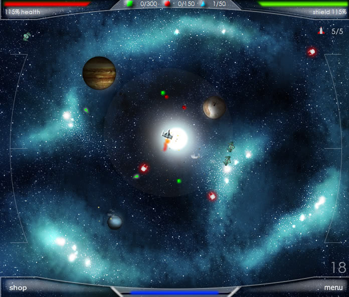 Jouer à Spiteful Space - Jeux gratuits en ligne avec Jeux.org