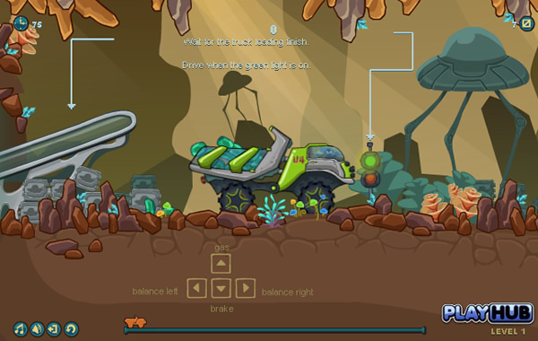 Jouer à Alien Truck - Jeux gratuits en ligne avec Jeux.org